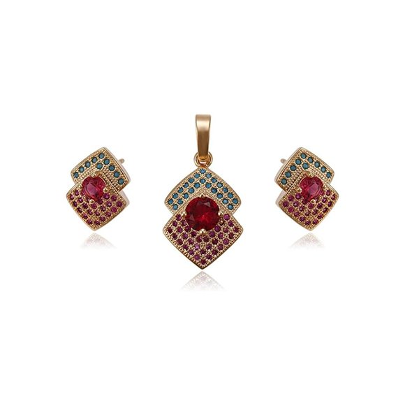 Charles Delon | Jewelry | Charles Delon Pendant Earrings Jewelry Set ...
